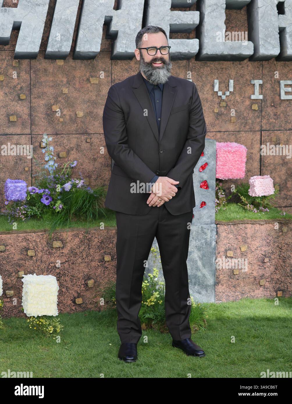 LONDON, UK. 30th Mar, 2025. Jared Hess attended A Minecraft Movie on ...