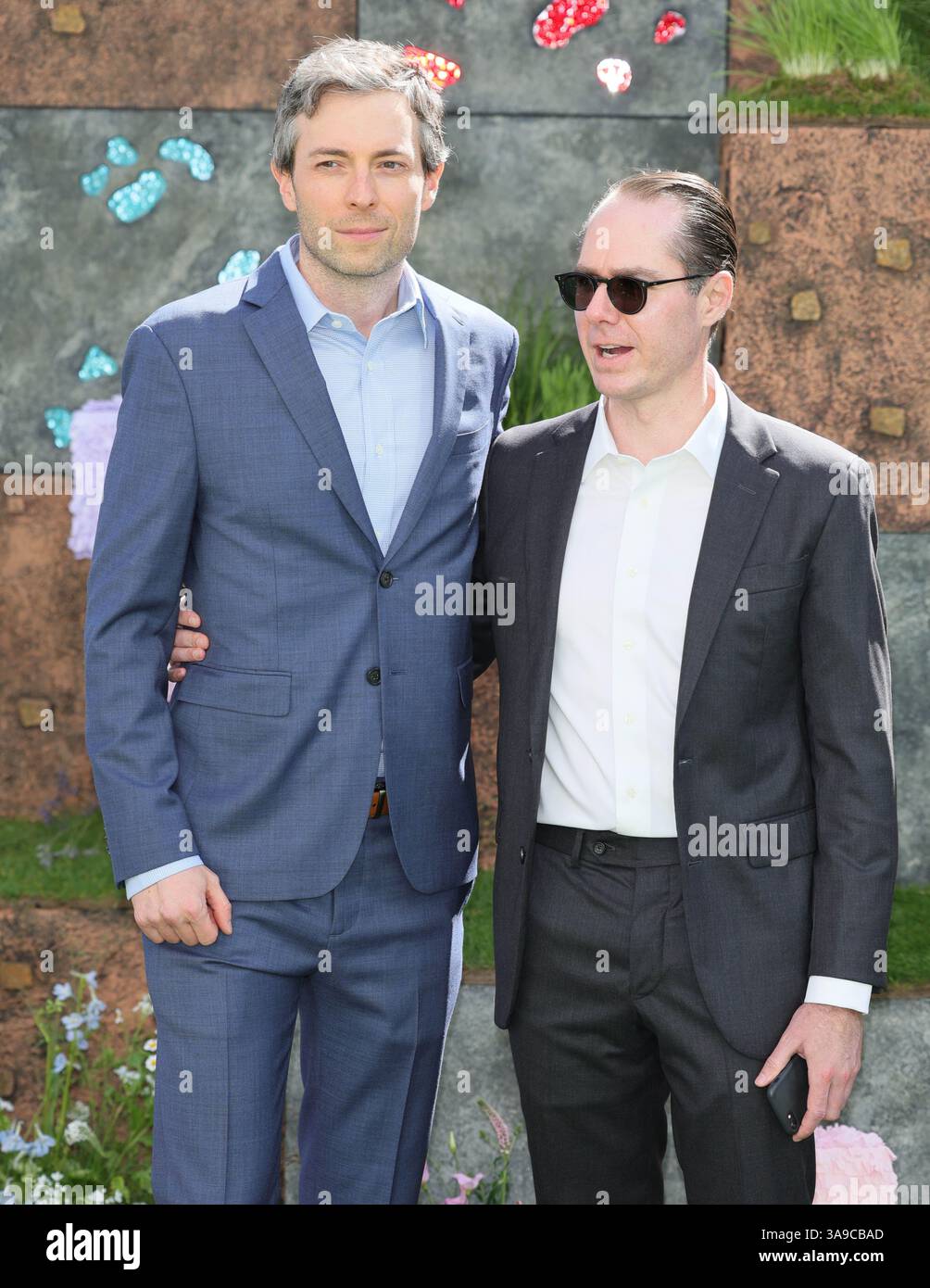 LONDON, UK. 30th Mar, 2025. Neil Widener and Gavin James attended A ...