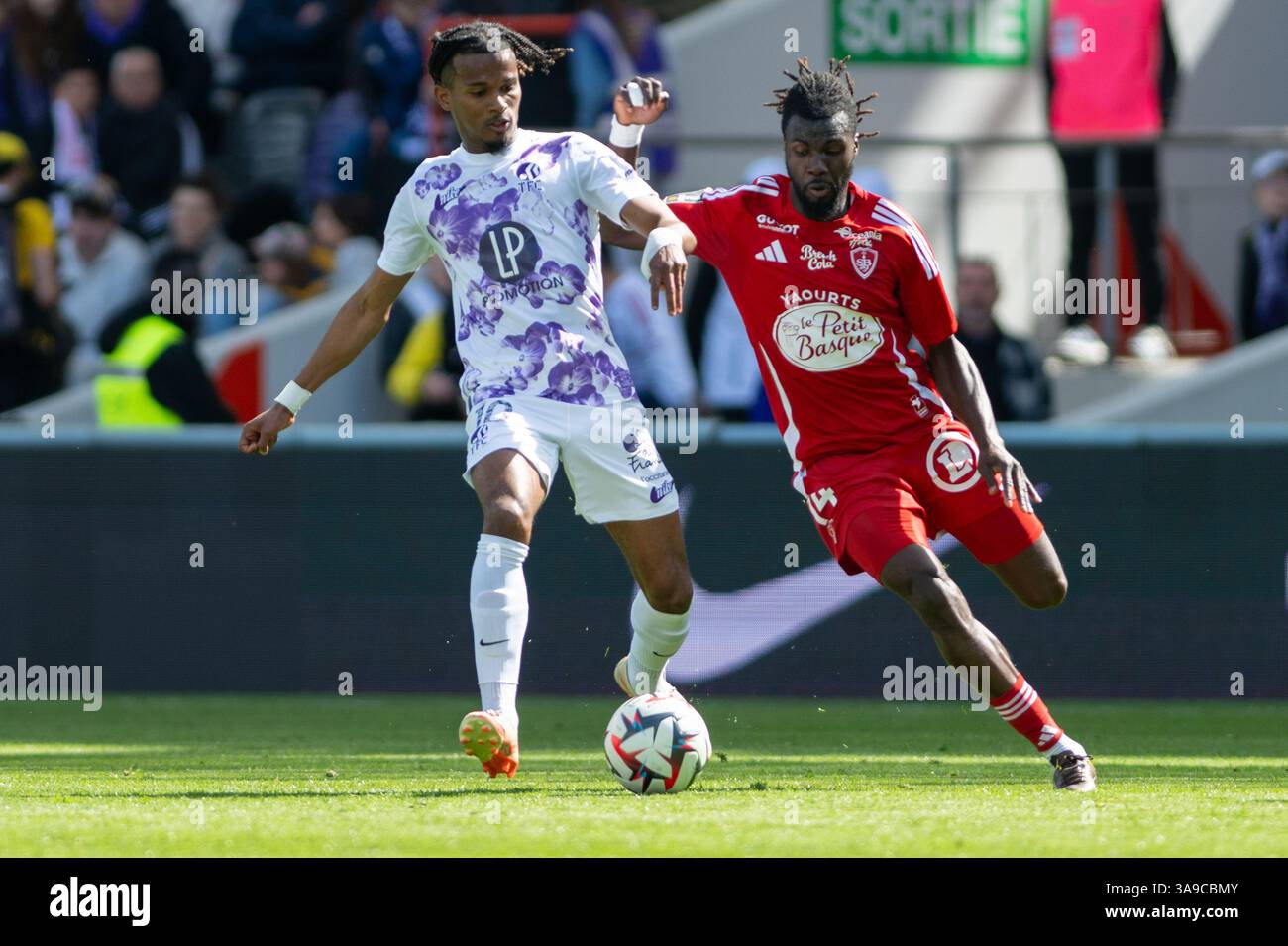 Yann Gboho of Toulouse during the French championship Ligue 1 football ...