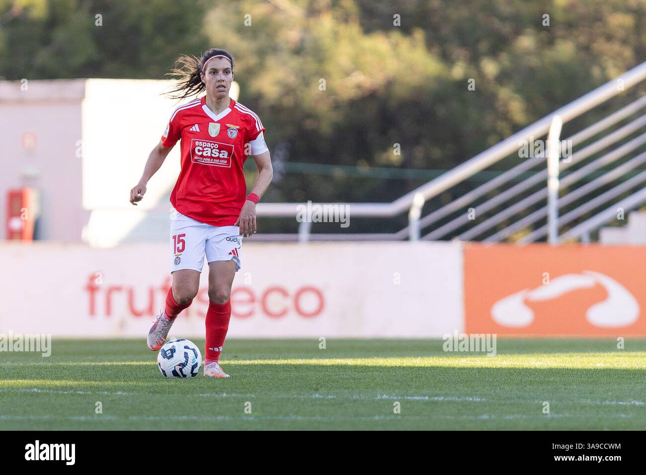 March 29, 2025. Seixal, Portugal. Benfica's defender from Portugal ...