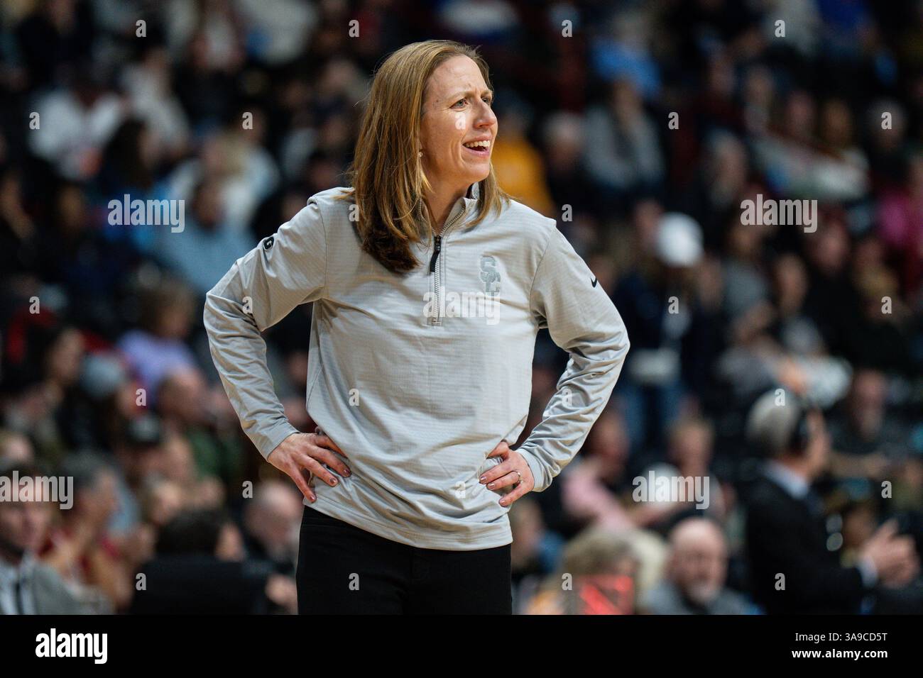 USC Trojans head coach Lindsay Gottlieb during the NCAA Women's ...