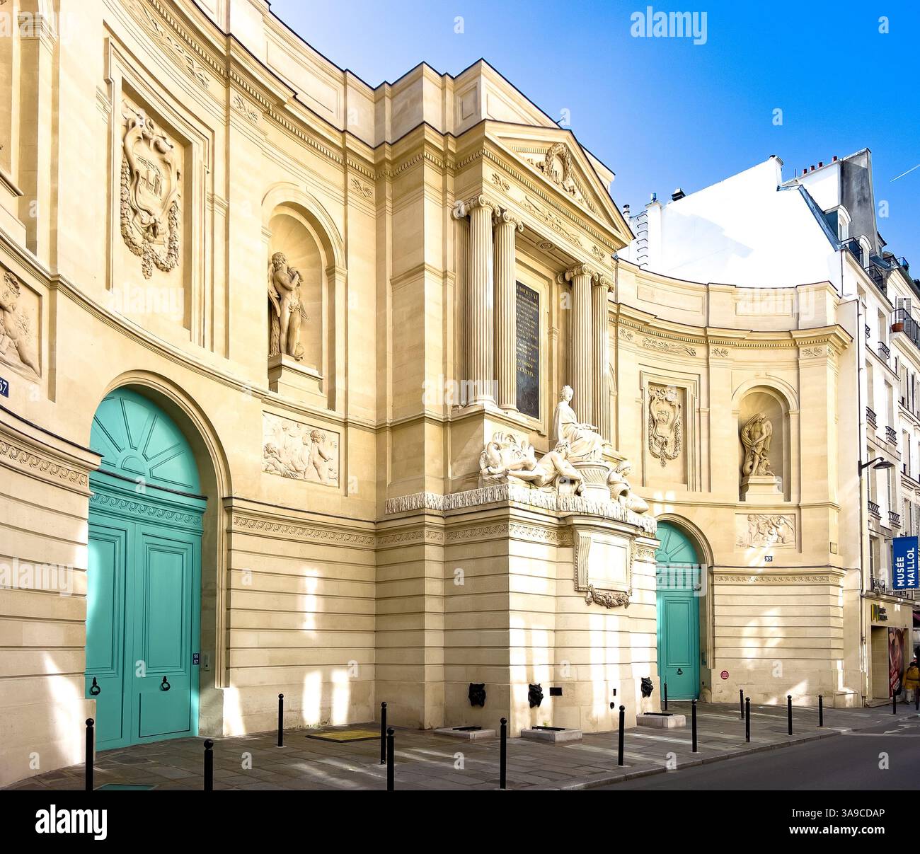 Paris, France, Maillol Museum (Musée Maillol) in the 7th arrondissement ...