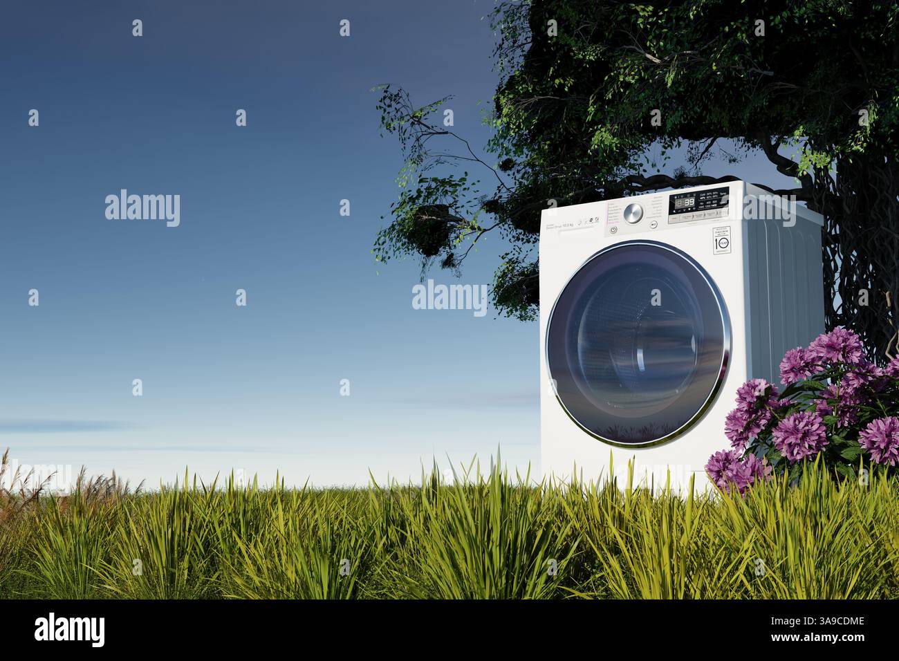 Energy saving laundry illustration hi-res stock photography and images ...