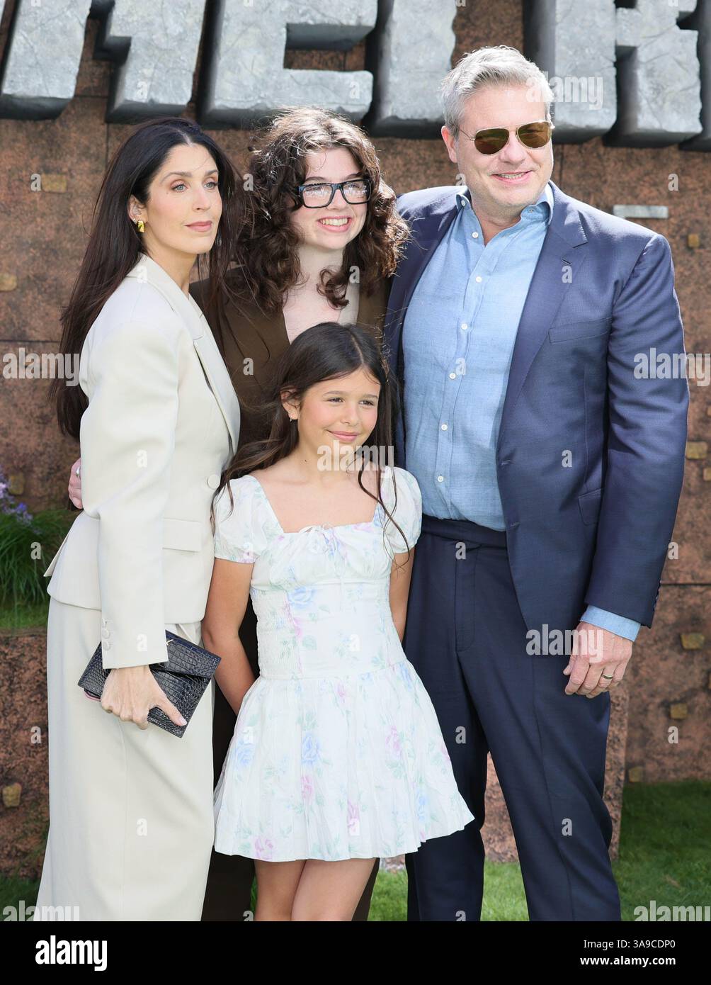 LONDON, ENGLAND: 30th March 2025: Kevin J. Messick attended A Minecraft ...