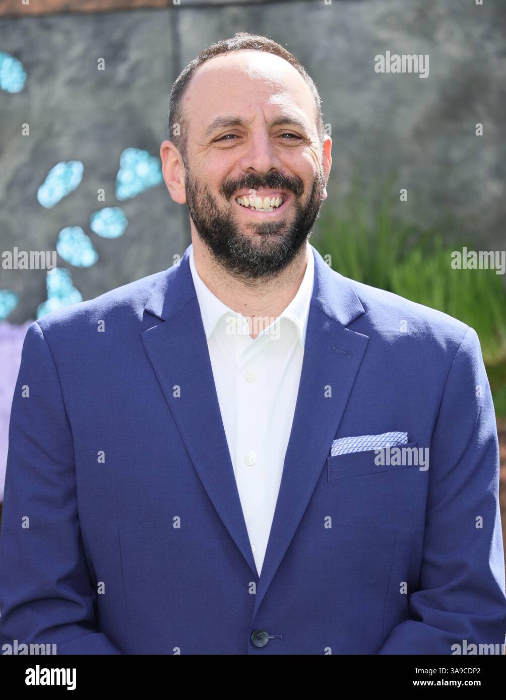 LONDON, UK. 30th Mar, 2025. Chris Galletta attended A Minecraft Movie on behalf of Warner Bros ...