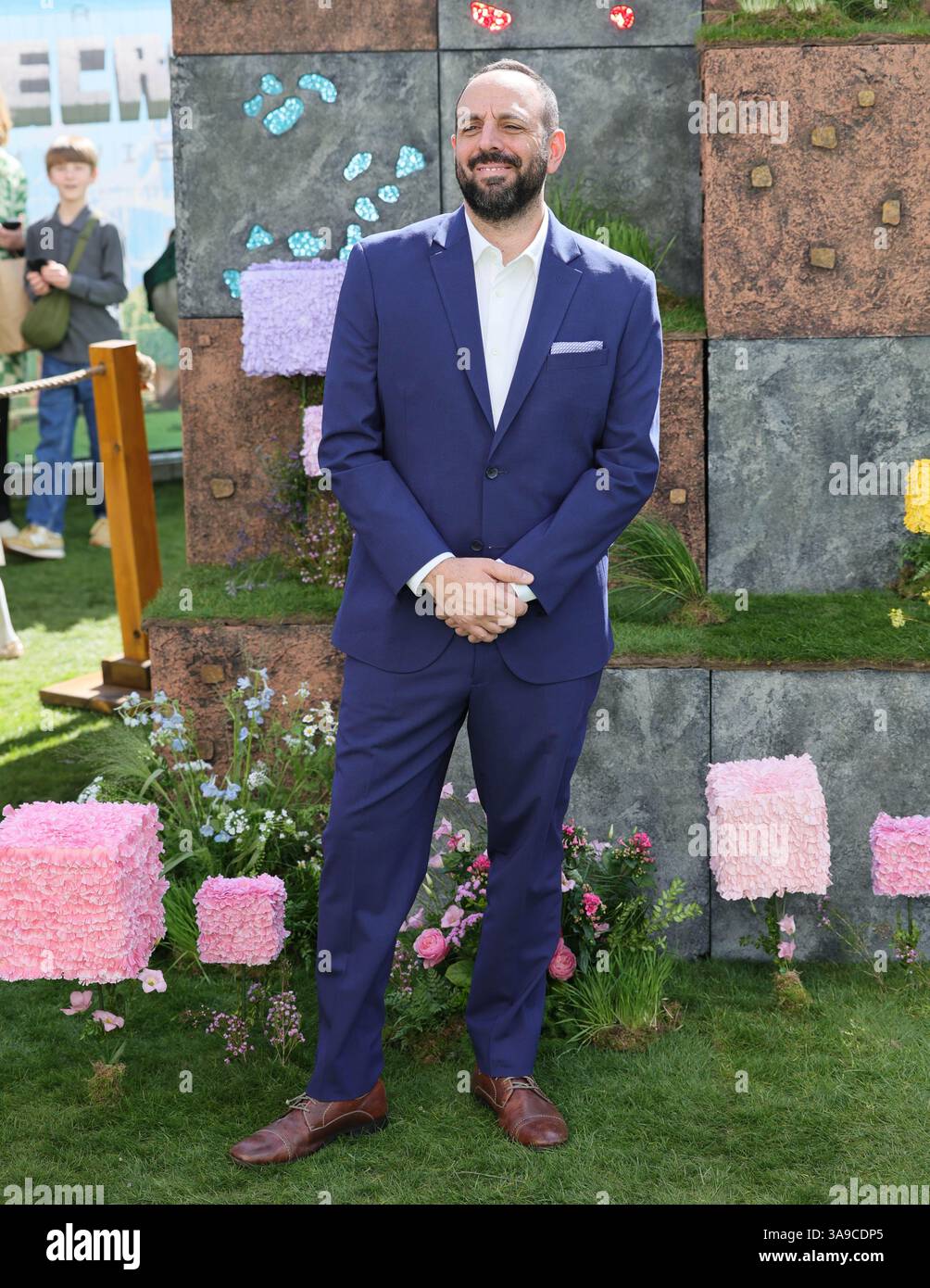 LONDON, UK. 30th Mar, 2025. Chris Galletta attended A Minecraft Movie on behalf of Warner Bros ...