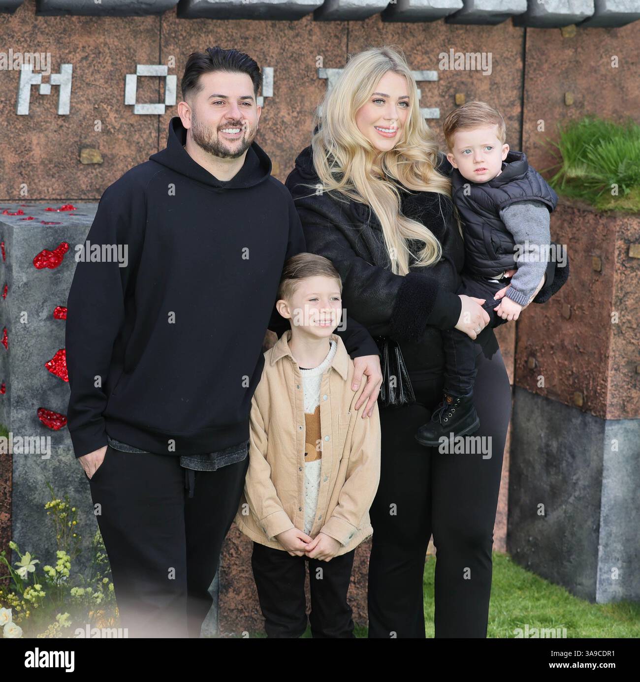 LONDON, UK. 30th Mar, 2025. A Minecraft Movie on behalf of Warner Bros ...