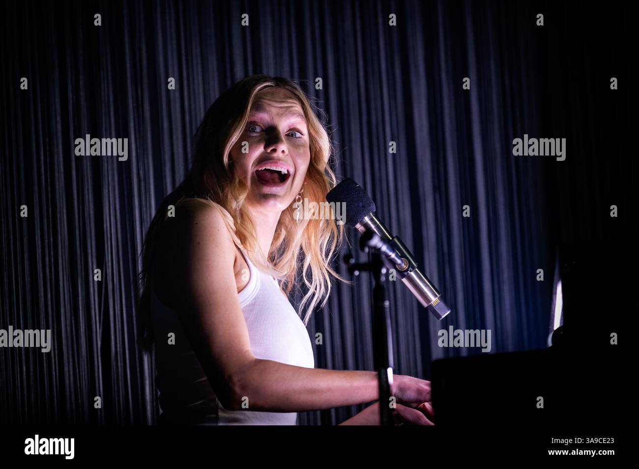 Oslo, Norway. 29th Mar, 2025. The Norwegian singer and songwriter ...