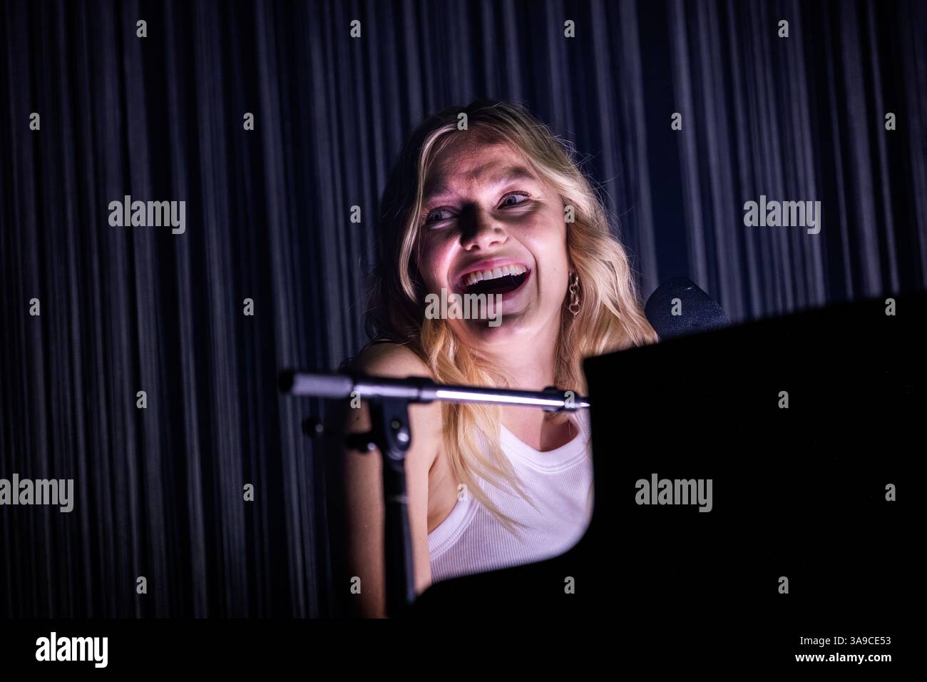 Oslo, Norway. 29th, March 2025. The Norwegian singer and songwriter ...