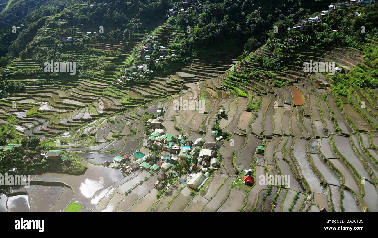 Batad Rice Terraces in Ifugao Philippines Stock Photo - Alamy