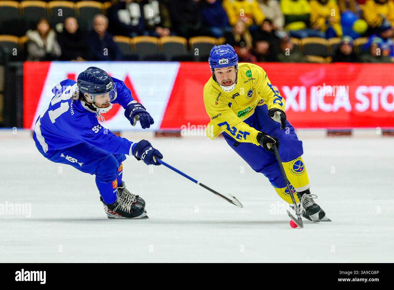 Lidkoping, Sweden. 30th March, 2025. Finland's Tuukka Ässämäki och ...
