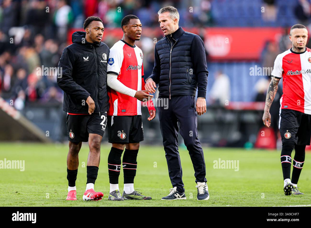 ROTTERDAM, NETHERLANDS - MARCH 30: Antoni Milambo of Feyenoord ...