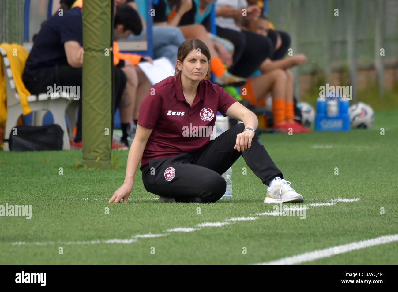 Ilaria Leoni head coach (Arezzo) during the match Res Women vs Arezzo ...