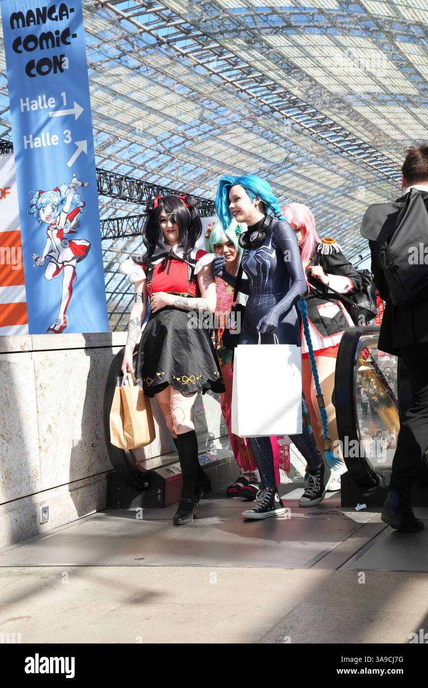 Buchmesse Leipzig GER, Leipzig,20250328, Buchmesse Leipzig, Messehalle ...