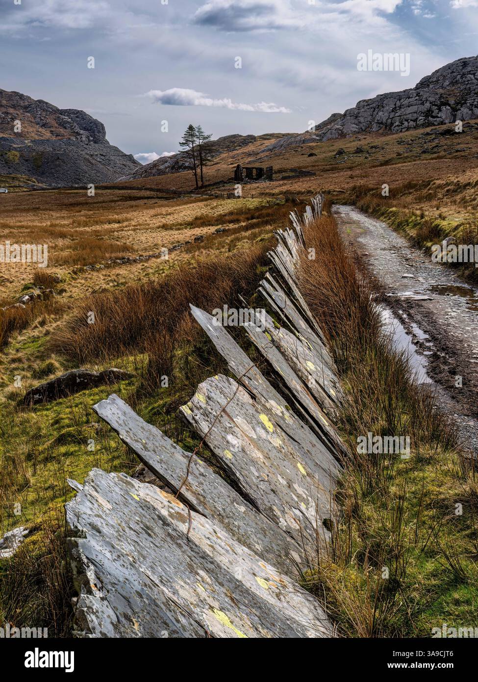 Abandoned slate quarry ruins hi-res stock photography and images - Alamy