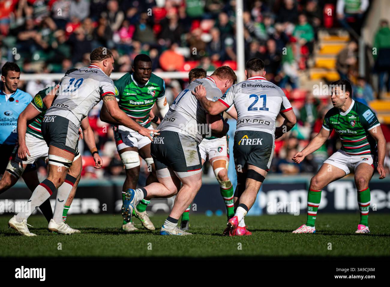 30th March 2025; Mattioli Woods Welford Road Stadium, Leicester ...