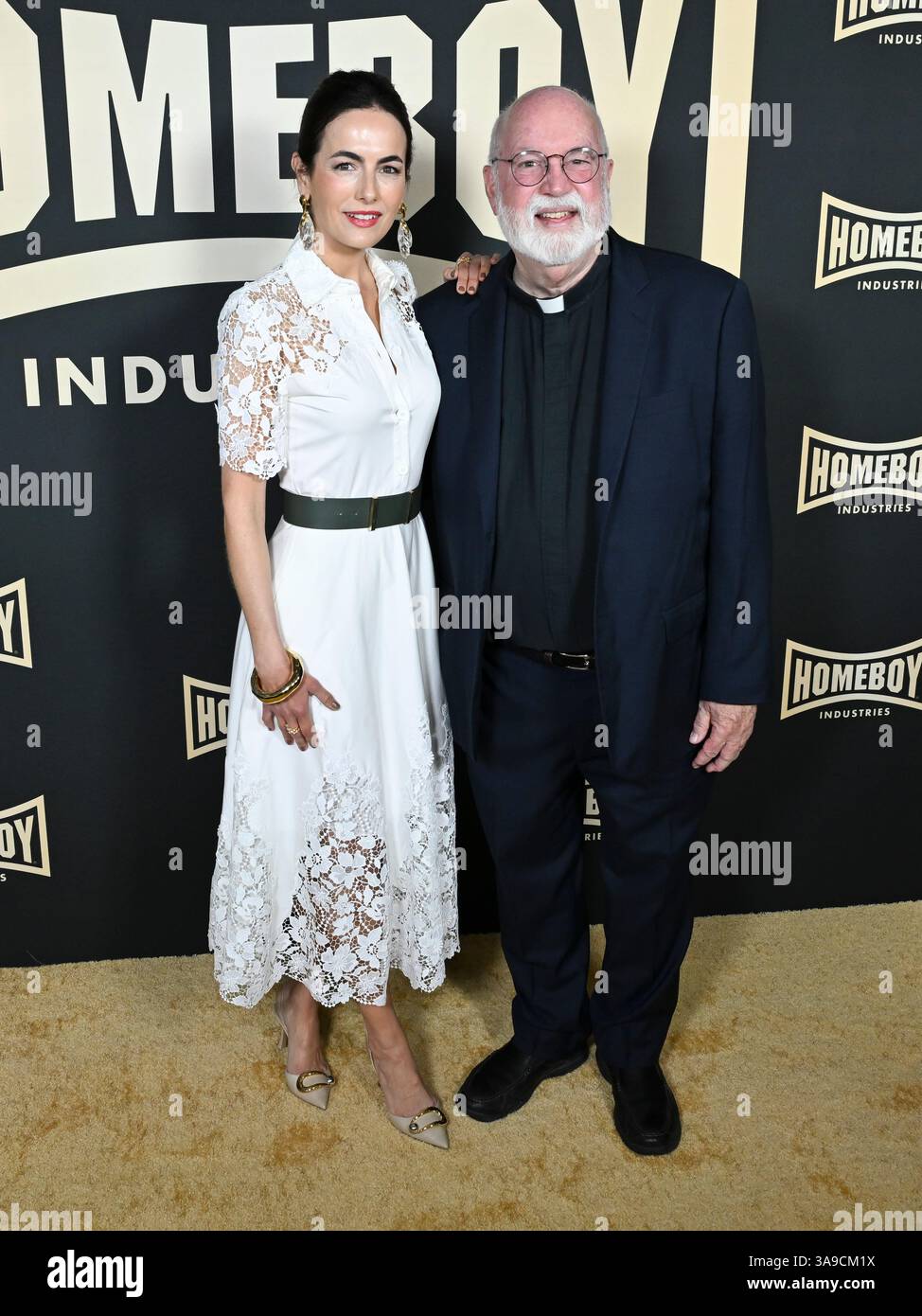 March 29, 2025, Los Angeles, California, USA: Camilla Belle and Father ...