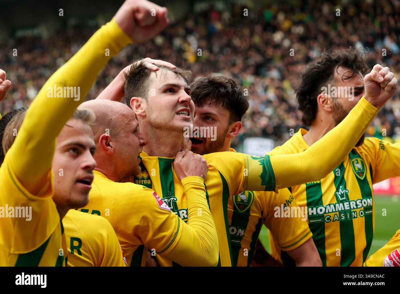 DEN HAAG, THE NETHERLANDS - MARCH 30: Cameron Peupion of ADO Den Haag ...