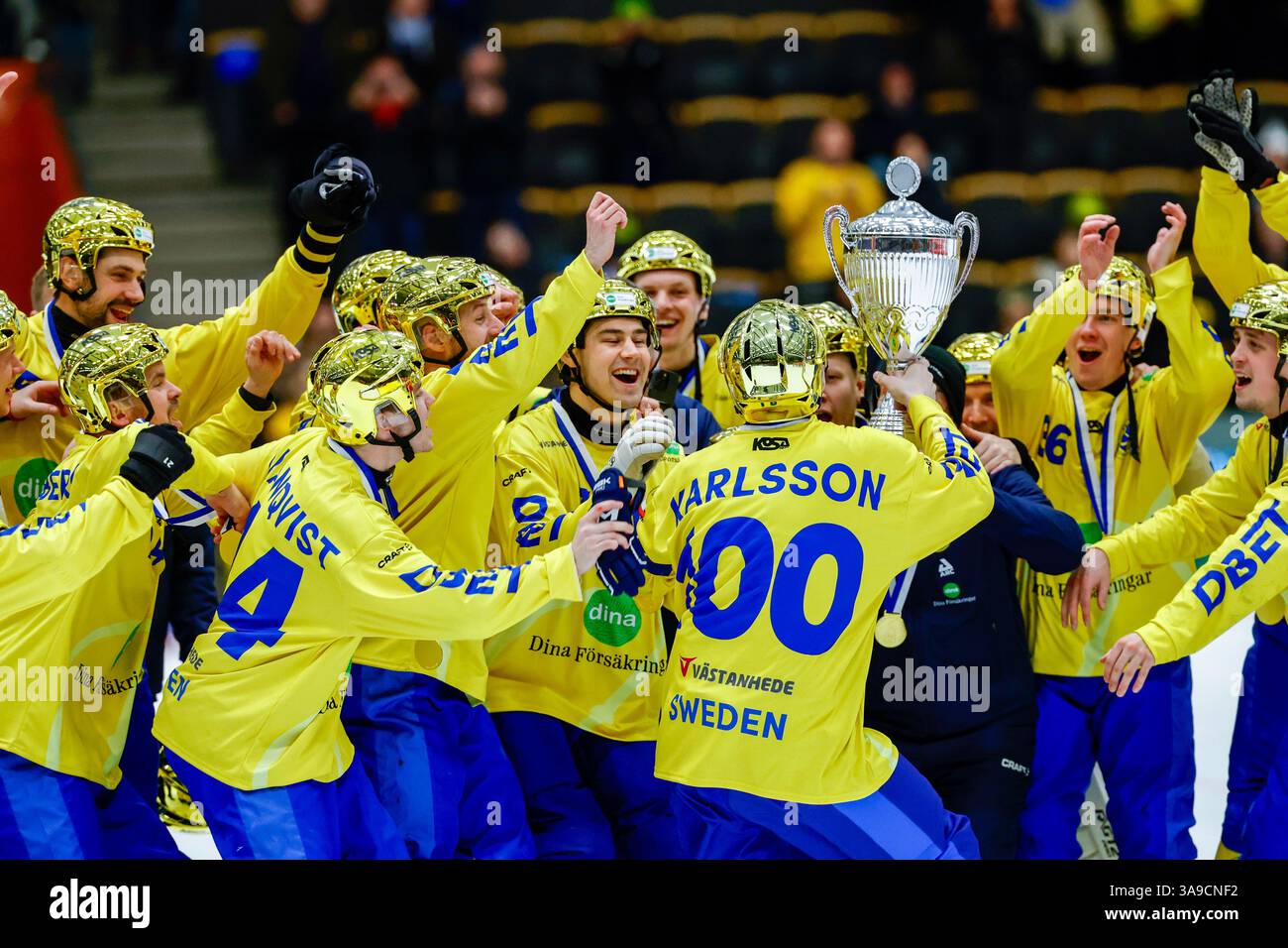 Lidkoping, Sweden. 30th March, 2025. Sweden won gold in Sunday's final ...