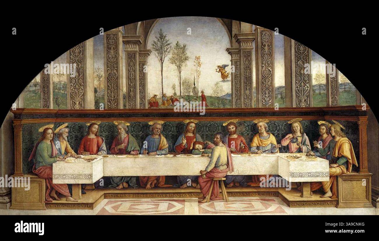 The Last Supper (1493–1496) is a fresco by the Italian Renaissance ...