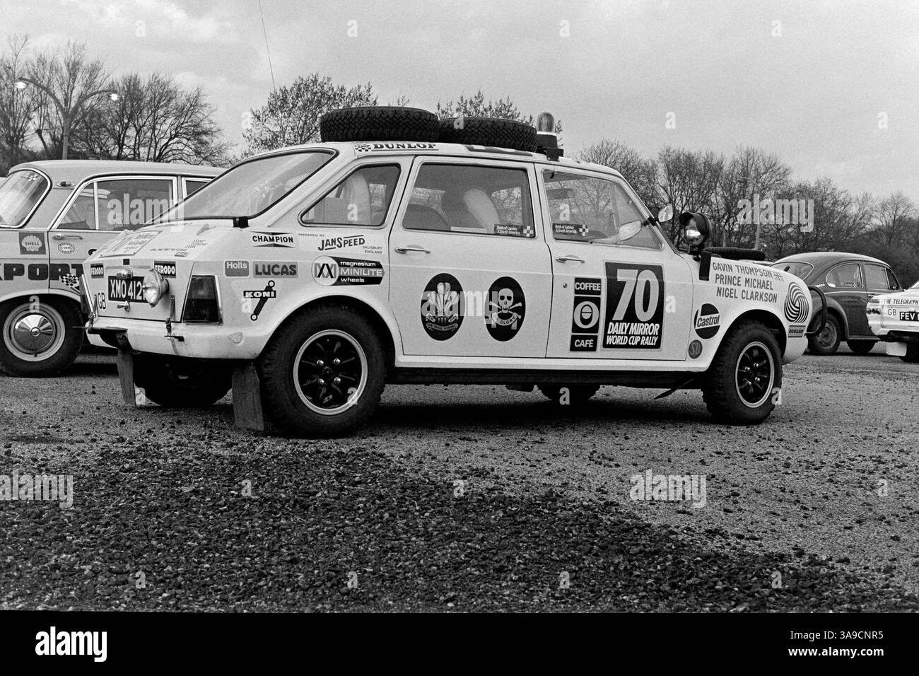 Daily Mirror London-Mexico World Cup Rally 1970 Stock Photo - Alamy