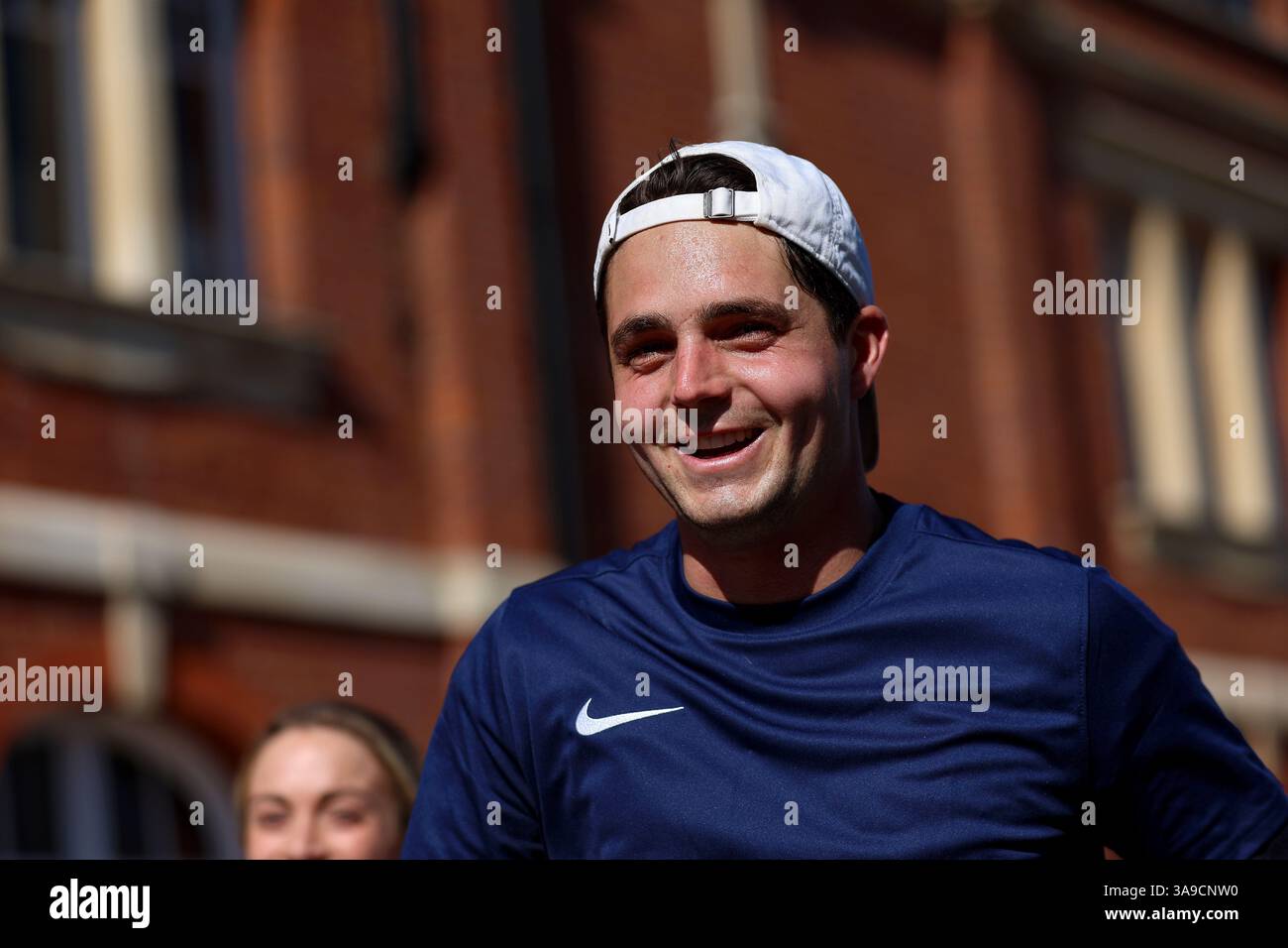 Craven Cottage, Fulham, London, UK. 29th Mar, 2025. Male marathon ...