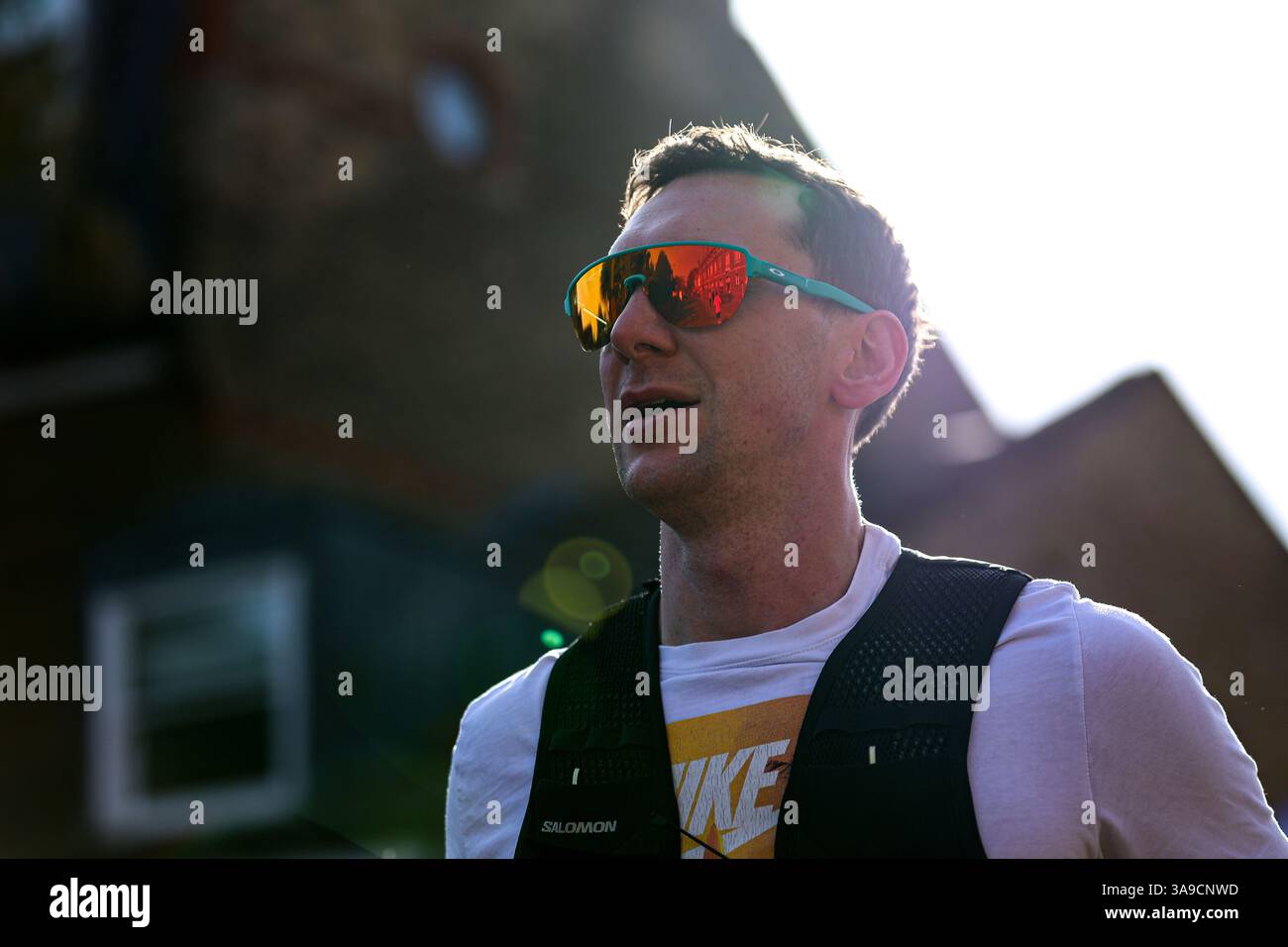 Craven Cottage, Fulham, London, UK. 29th Mar, 2025. Male marathon ...