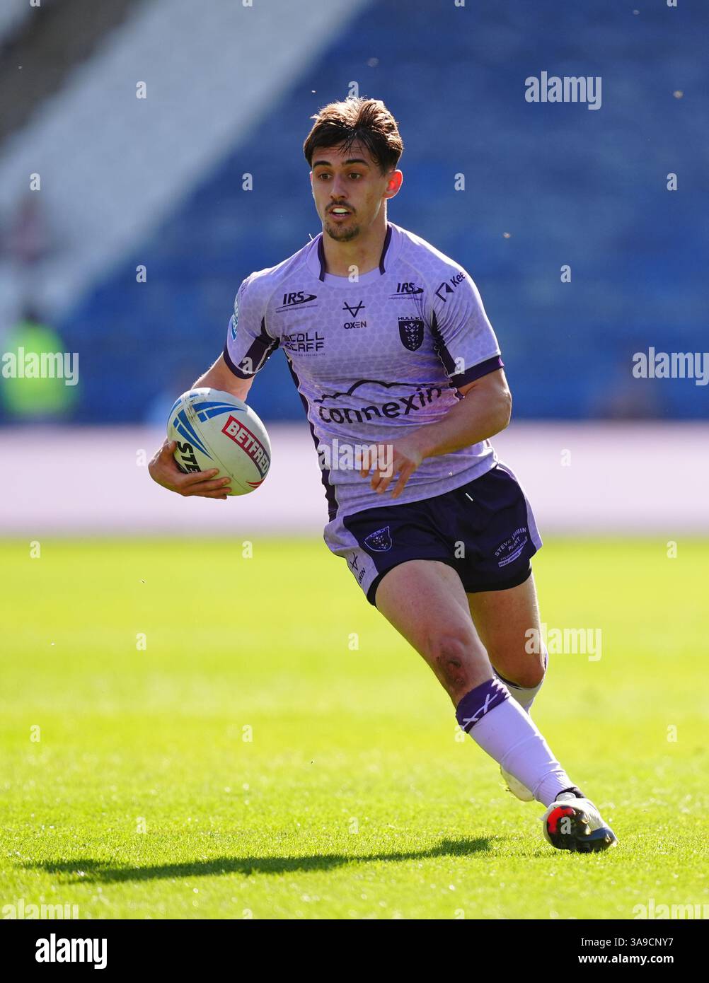Arthur Mourgue during the Betfred Super League match at the Salford ...