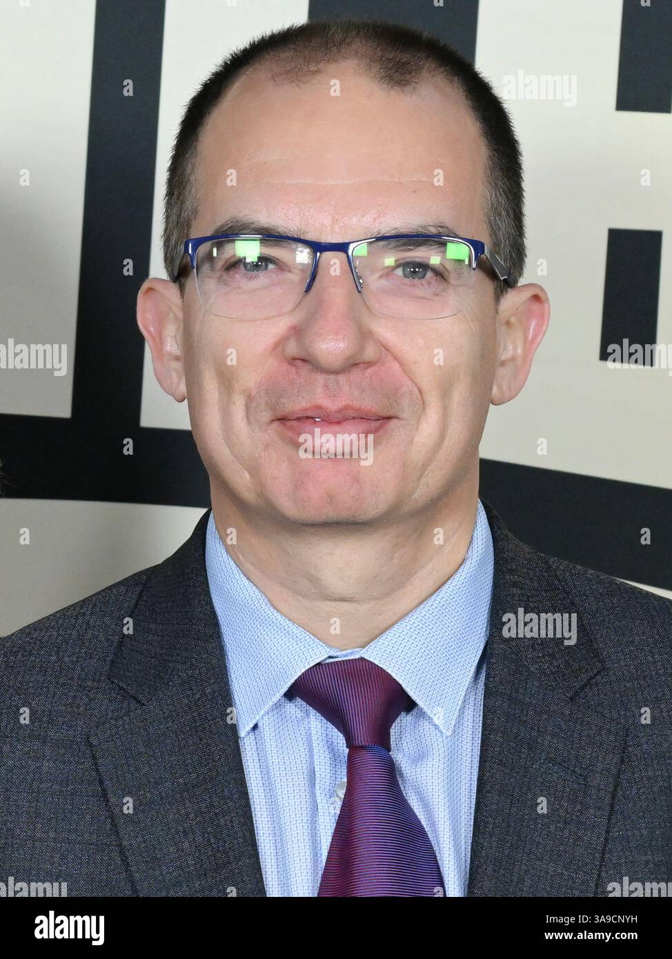 March 29, 2025, Los Angeles, California, USA: CEO of Moderna Stephane ...