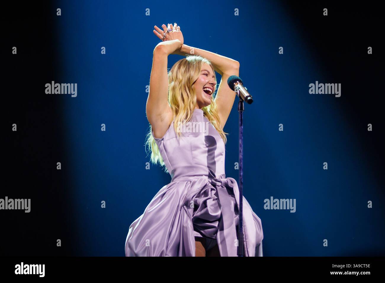 Oslo, Norway. 29th, March 2025. The Norwegian singer and songwriter ...