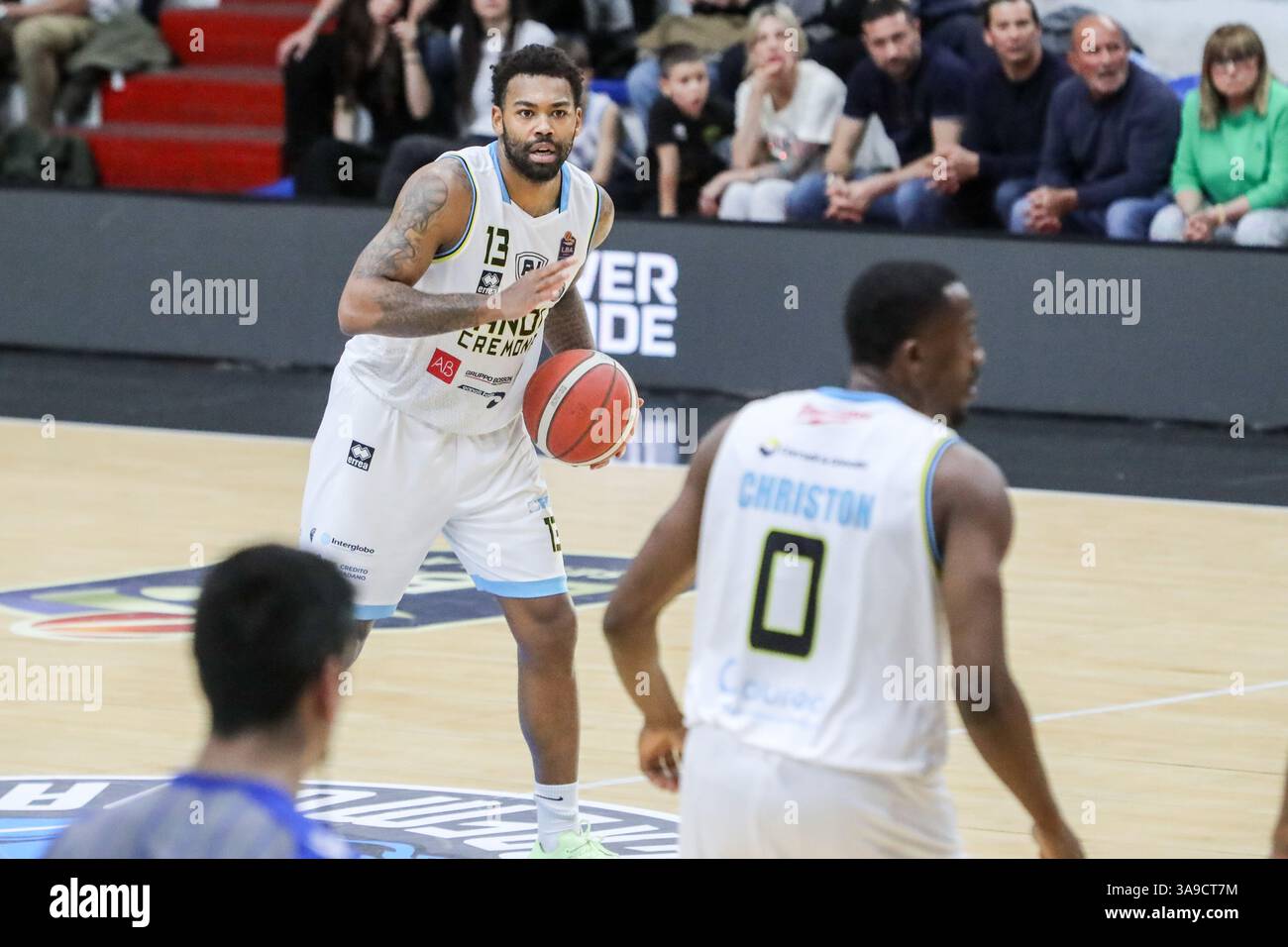 Cremona, Italy. 30th Mar, 2025. Trevor Lacey (Vanoli Cremona) during ...