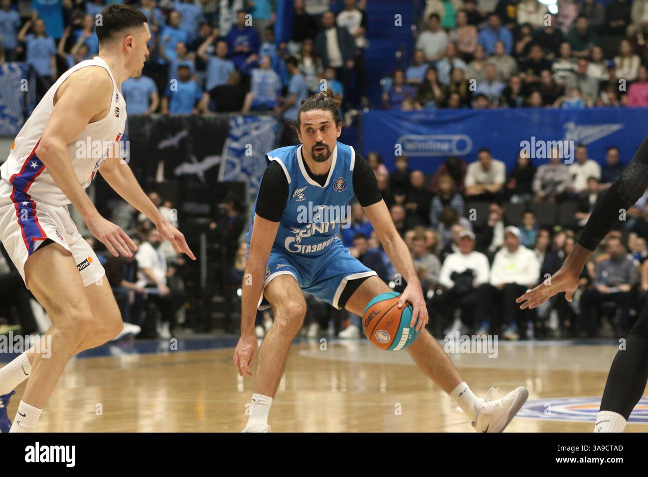 Alexey Shved (2) of Zenit in action during the VTB United League ...