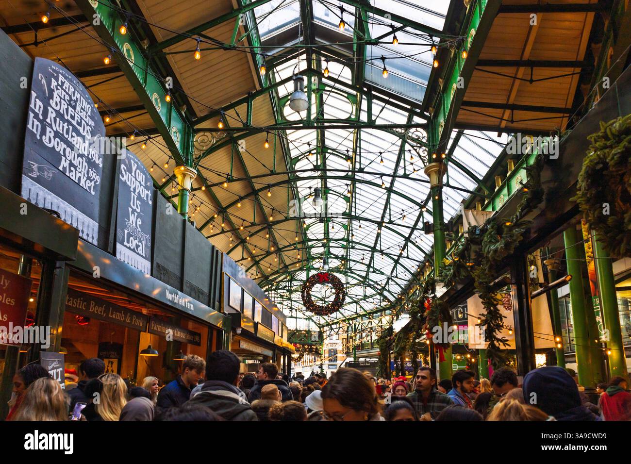 Roof borough market in london hi-res stock photography and images - Alamy