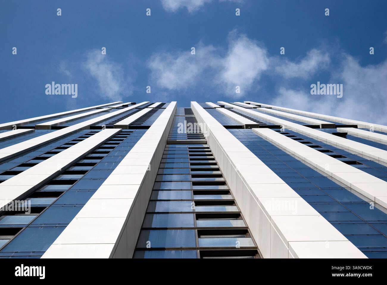 LONDON, UK - MARCH 26, 2025: Exterior view of Harcourt tower at South ...