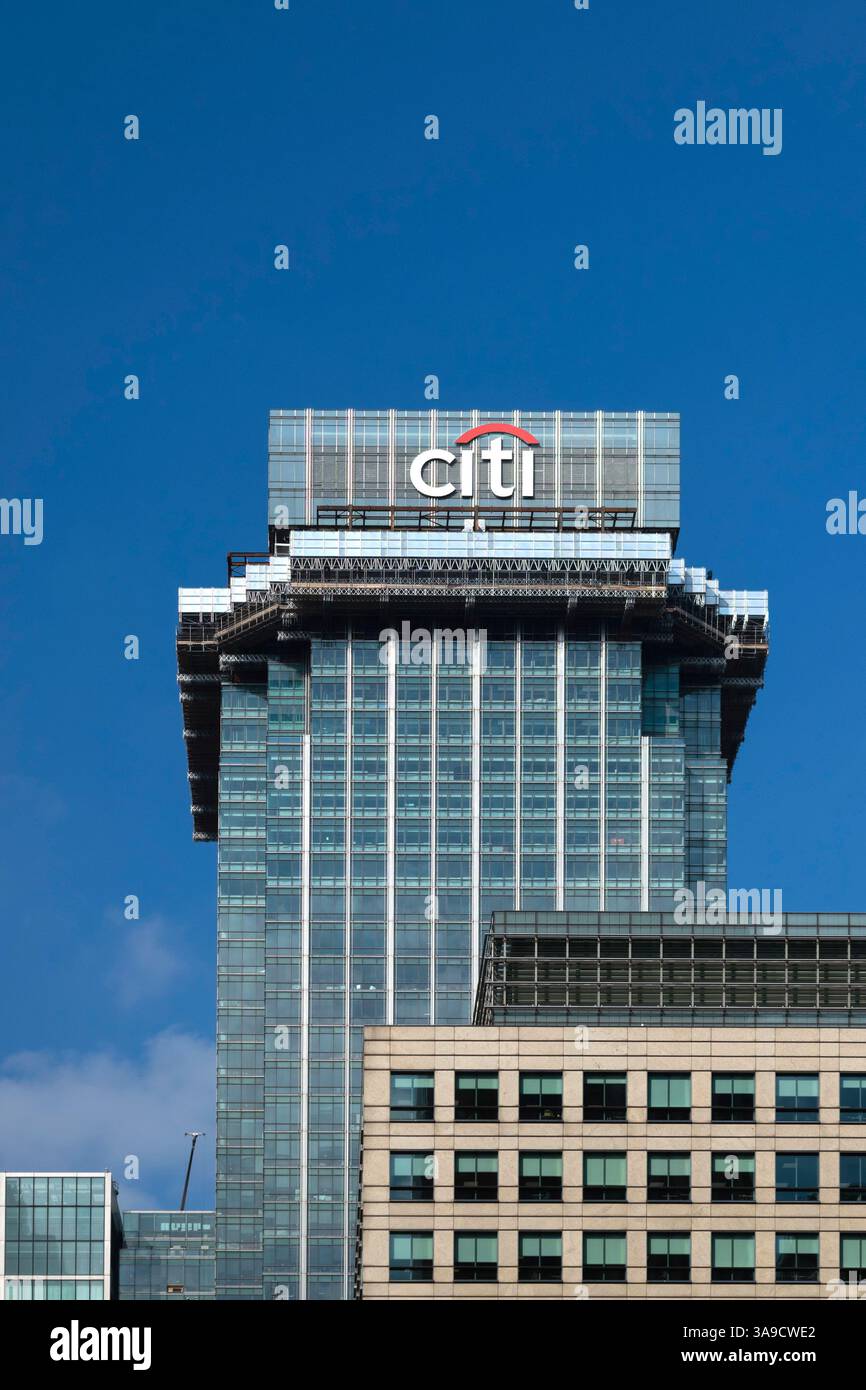 LONDON, UK - MARCH 26, 2025: Exterior view of the the Citi Tower at ...