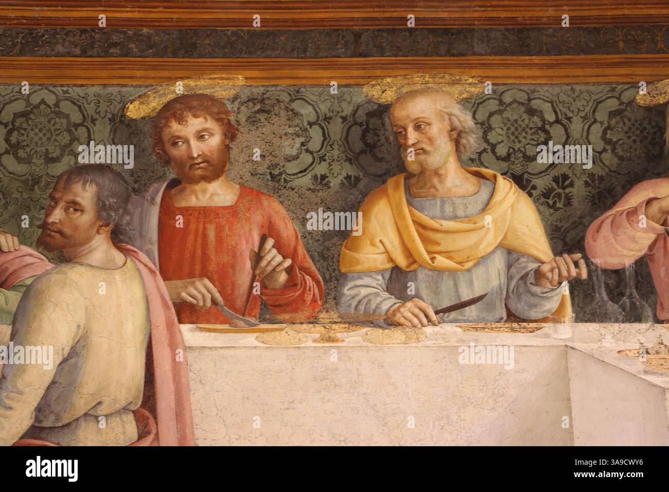 The Last Supper (1493–1496) is a fresco by the Italian Renaissance ...