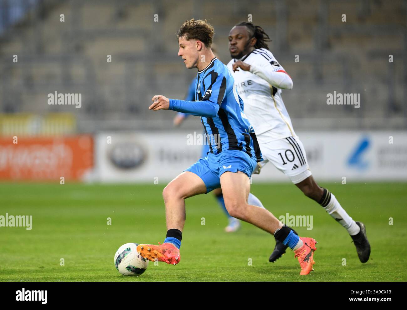 Club's Wout Verlinden pictured during a soccer match between KAS Eupen ...