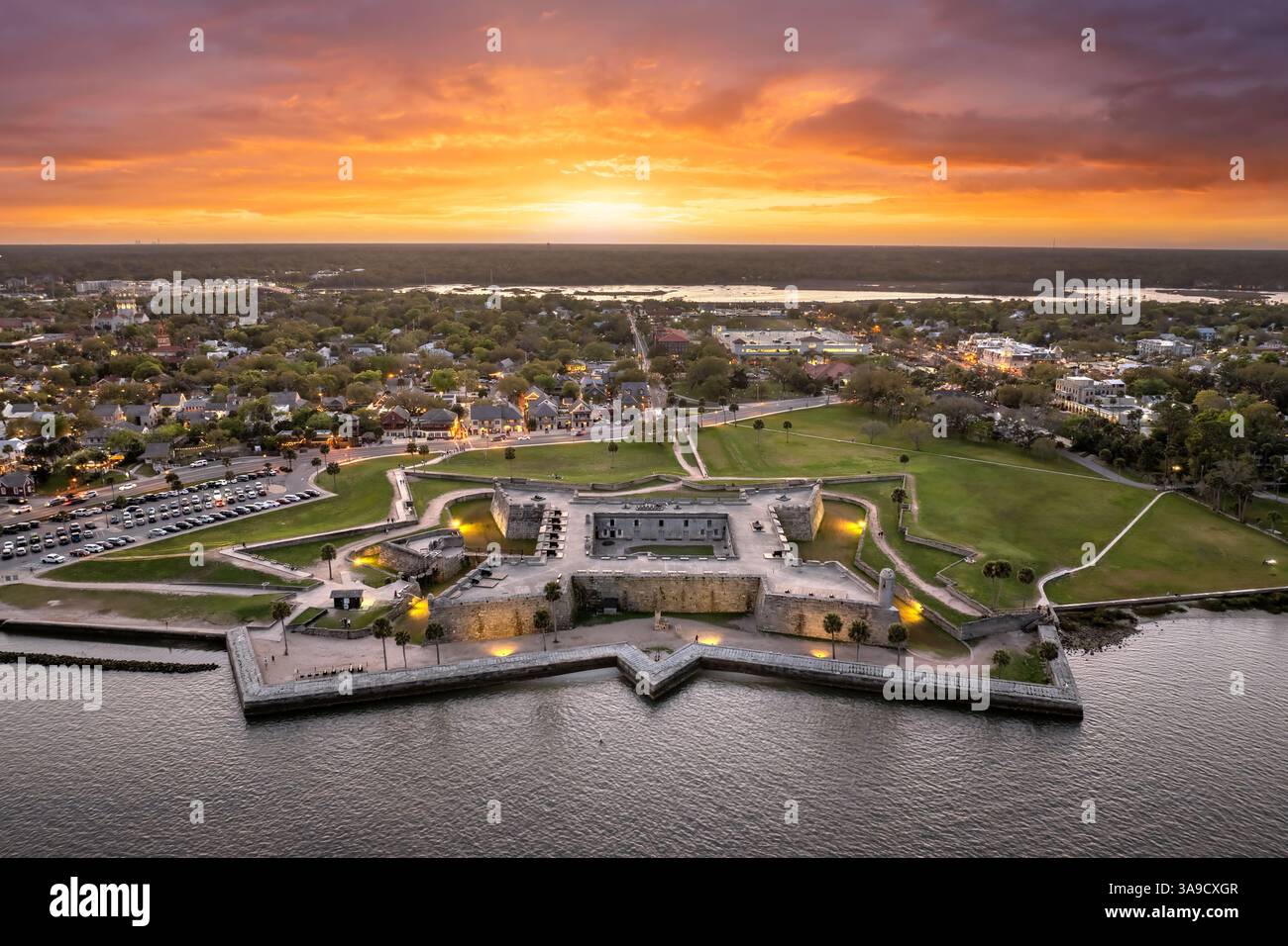 Fort Castillo de San Marcos, National Monument in St. Augustine ...