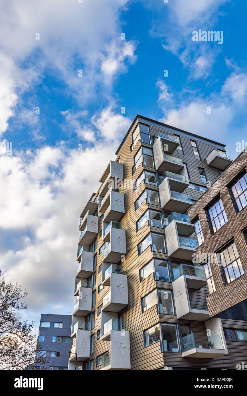 New Residential Development Featuring Balconies and Modern Architecture ...