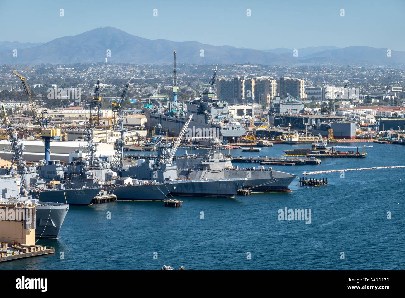 BAE Systems Ship Repair Shipyard, Navy Ships The San Diego U.S. Naval ...
