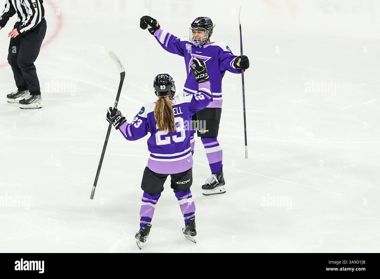 March 30th, 2025: Minnesota Frost defender Sophie Jaques (16 ...