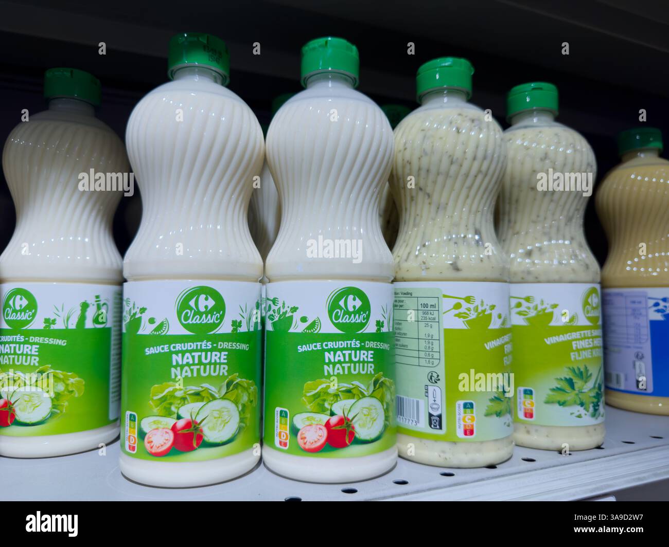 Exploring the vibrant selection of fresh dressings and sauces on ...