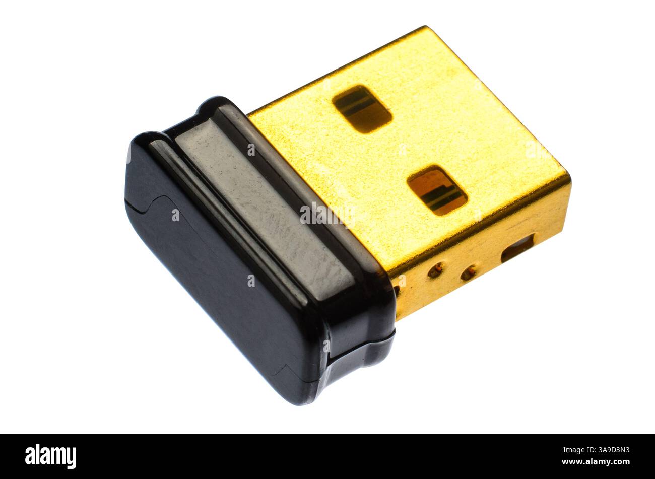 Bluetooth USB Adapter Isolated on White Stock Photo - Alamy