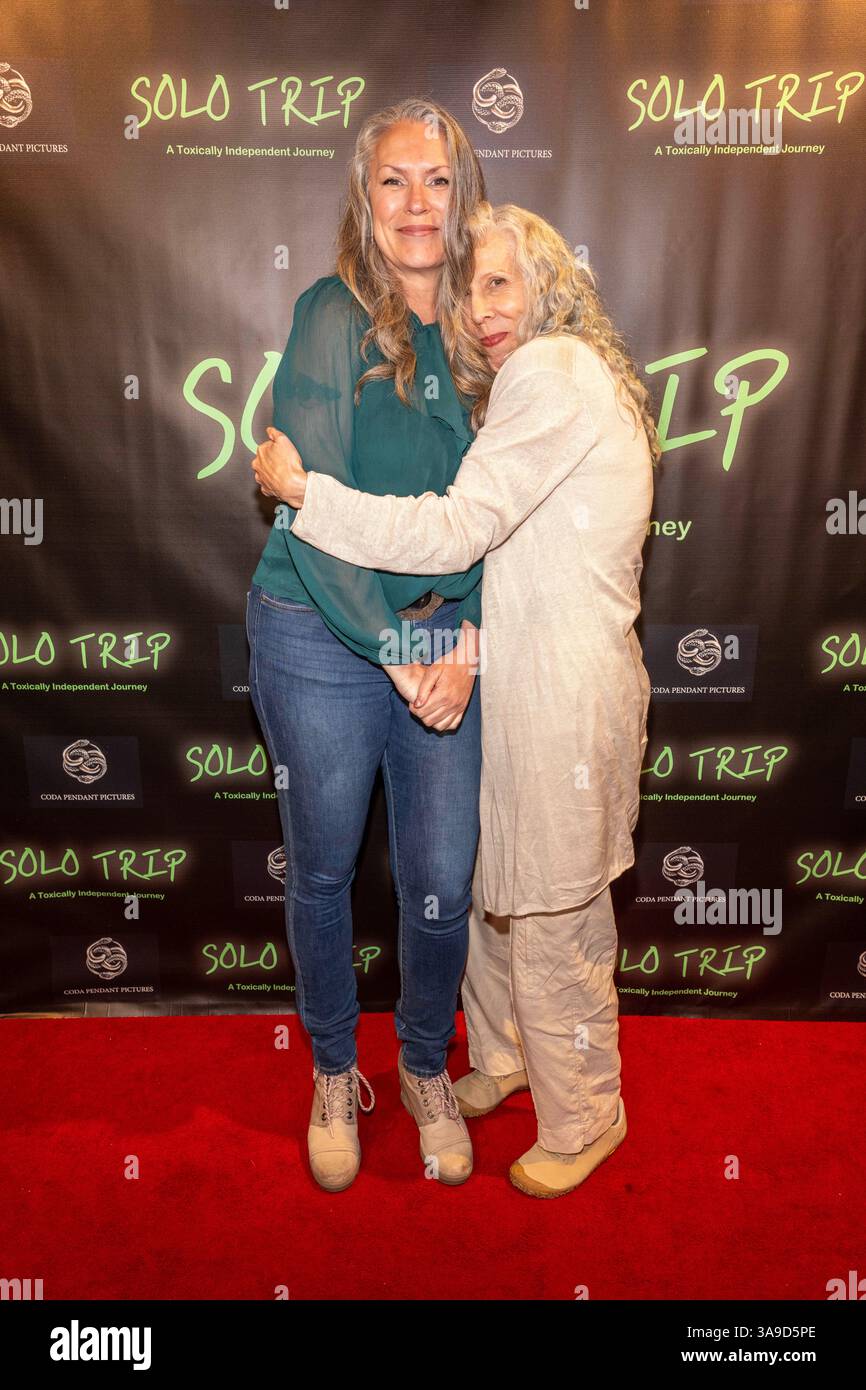 Nancy Sexton, Caroline Sexton attend Los Angeles Premiere of Film 'Solo ...