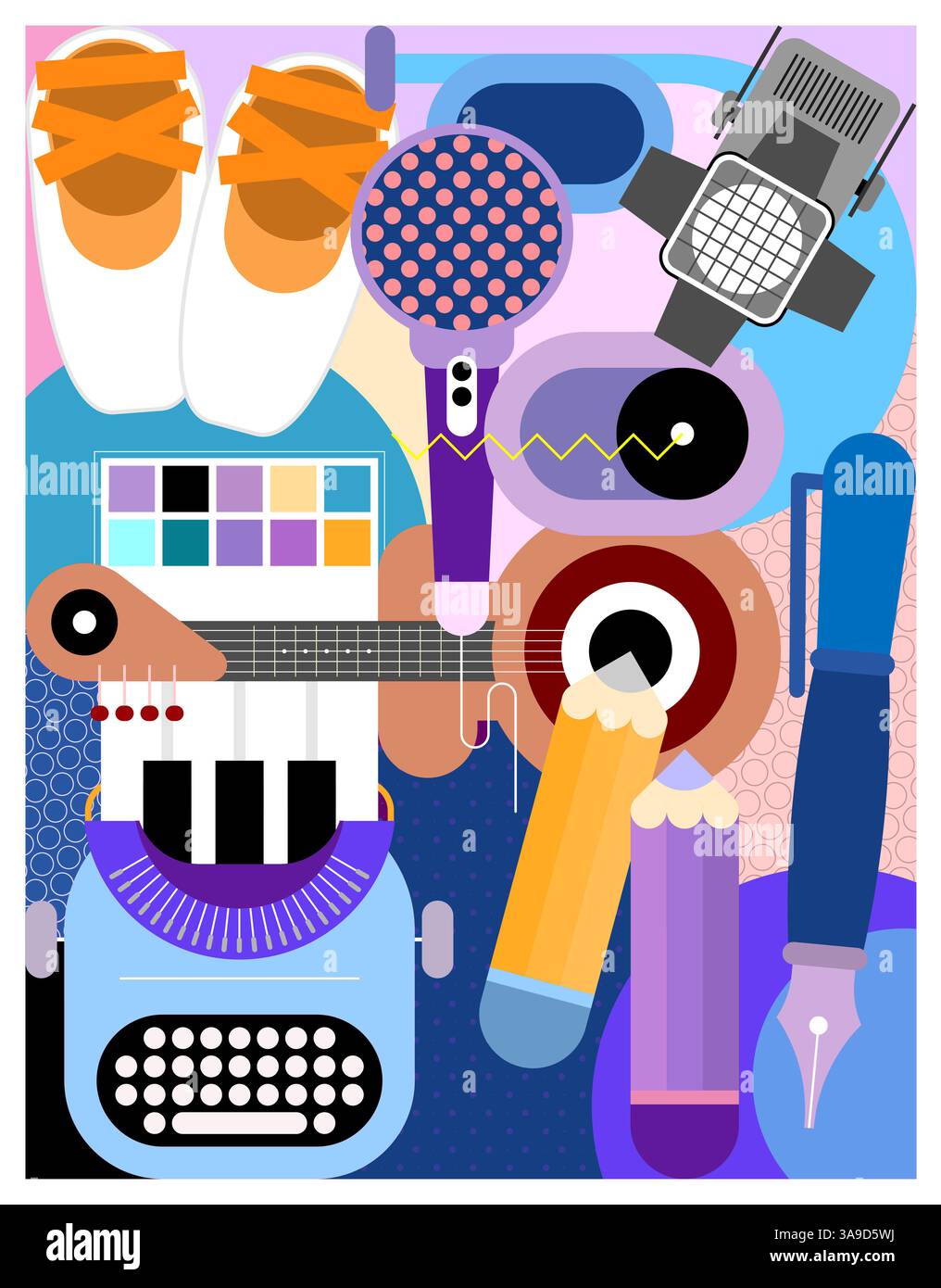 Mix of different arts hi-res stock photography and images - Alamy