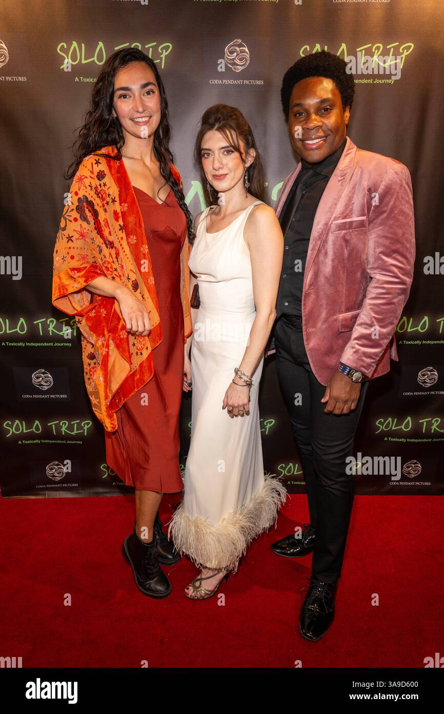 Los Angeles, USA. 29th Mar, 2025. Actress Elise Dawson, Producer ...