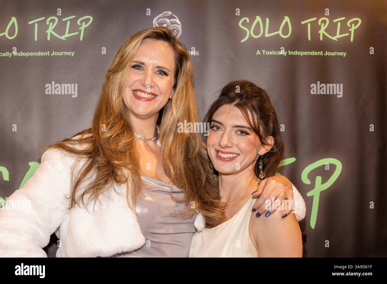 Los Angeles, USA. 29th Mar, 2025. Singer Megan Hoeller, Producer ...