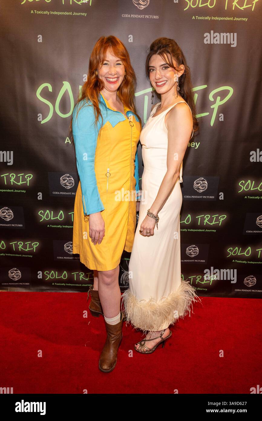 Los Angeles, USA. 29th Mar, 2025. Actor/Producer Jenna C. Johnson, Producer/Director/Actor ...