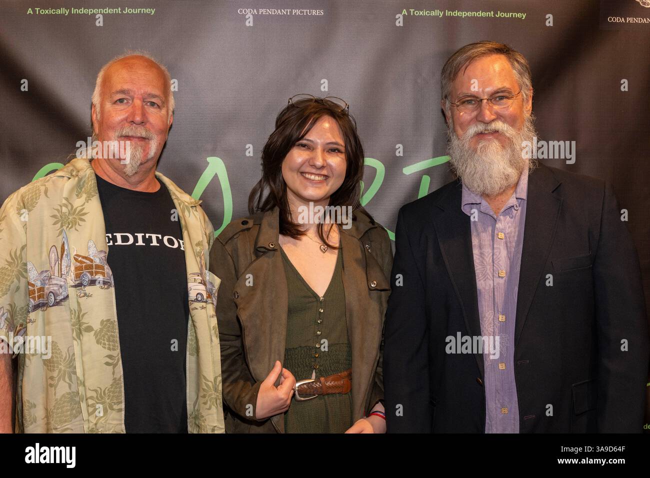 Los Angeles, USA. 29th Mar, 2025. David Grant, Sound F/X Ayla M Charness, Sound Designer Scott ...