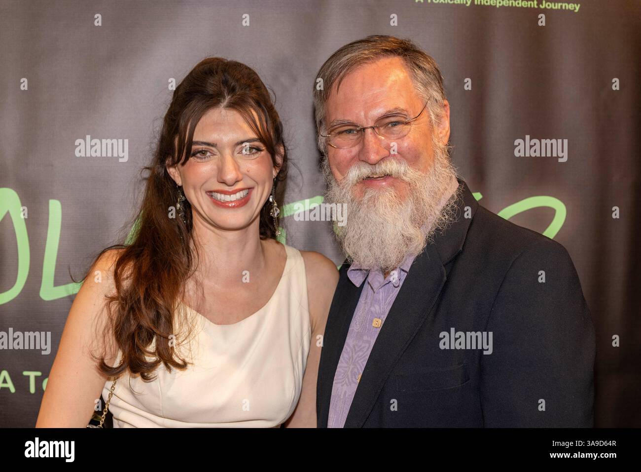 Los Angeles, USA. 29th Mar, 2025. Producer/Director/Actor Madeline Blue, Sound Designer Scott ...